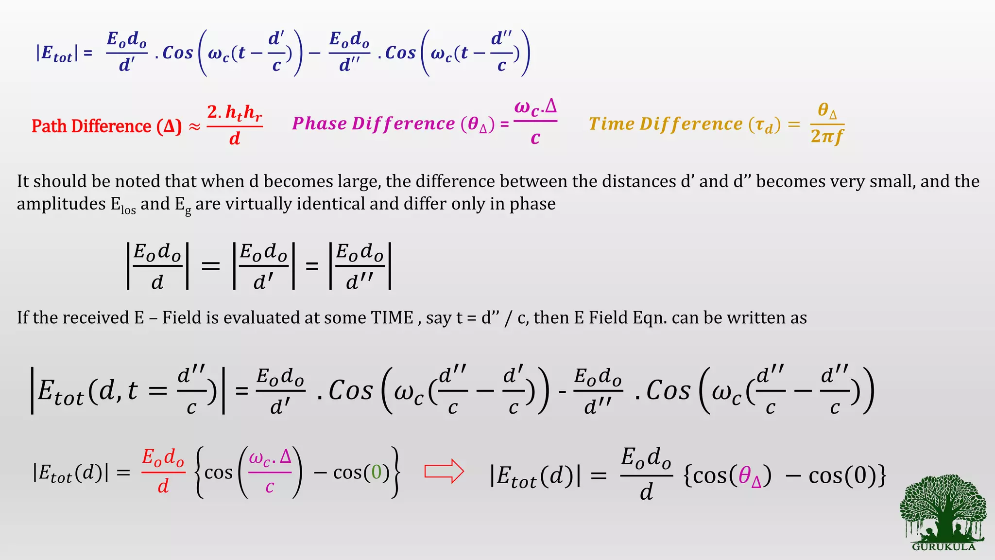 6. 2 ray propagation model part 2 | PDF