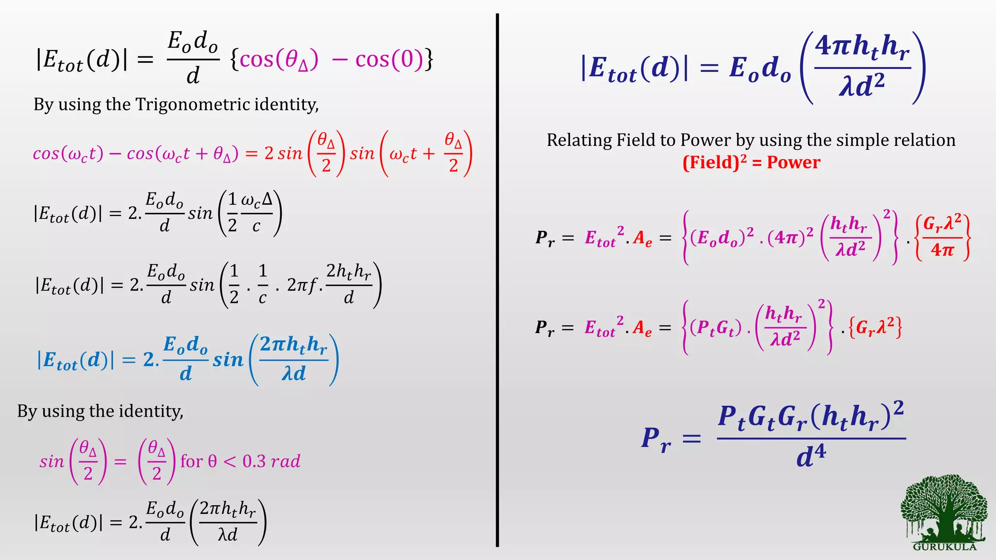 6. 2 ray propagation model part 2 | PDF
