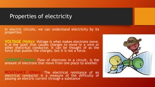 Electricity and basic components | PPT