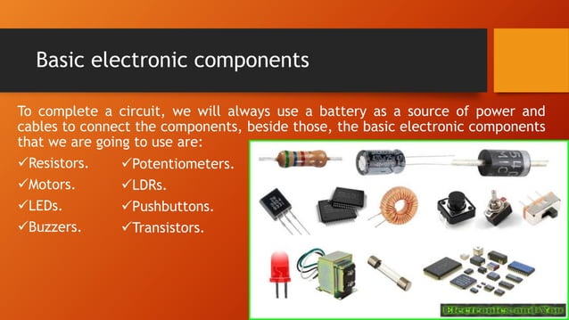 Electricity and basic components | PPT