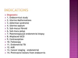 6. hysteroscopy | PPTX