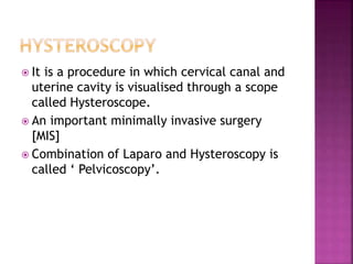 6. hysteroscopy | PPTX