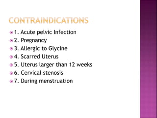 6. hysteroscopy | PPTX
