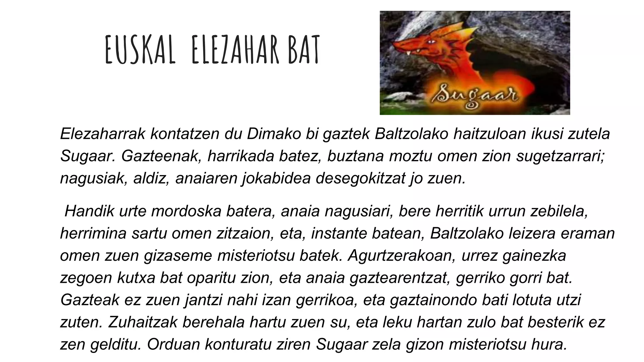 6. gaia: ELEZAHARRAK | PPT