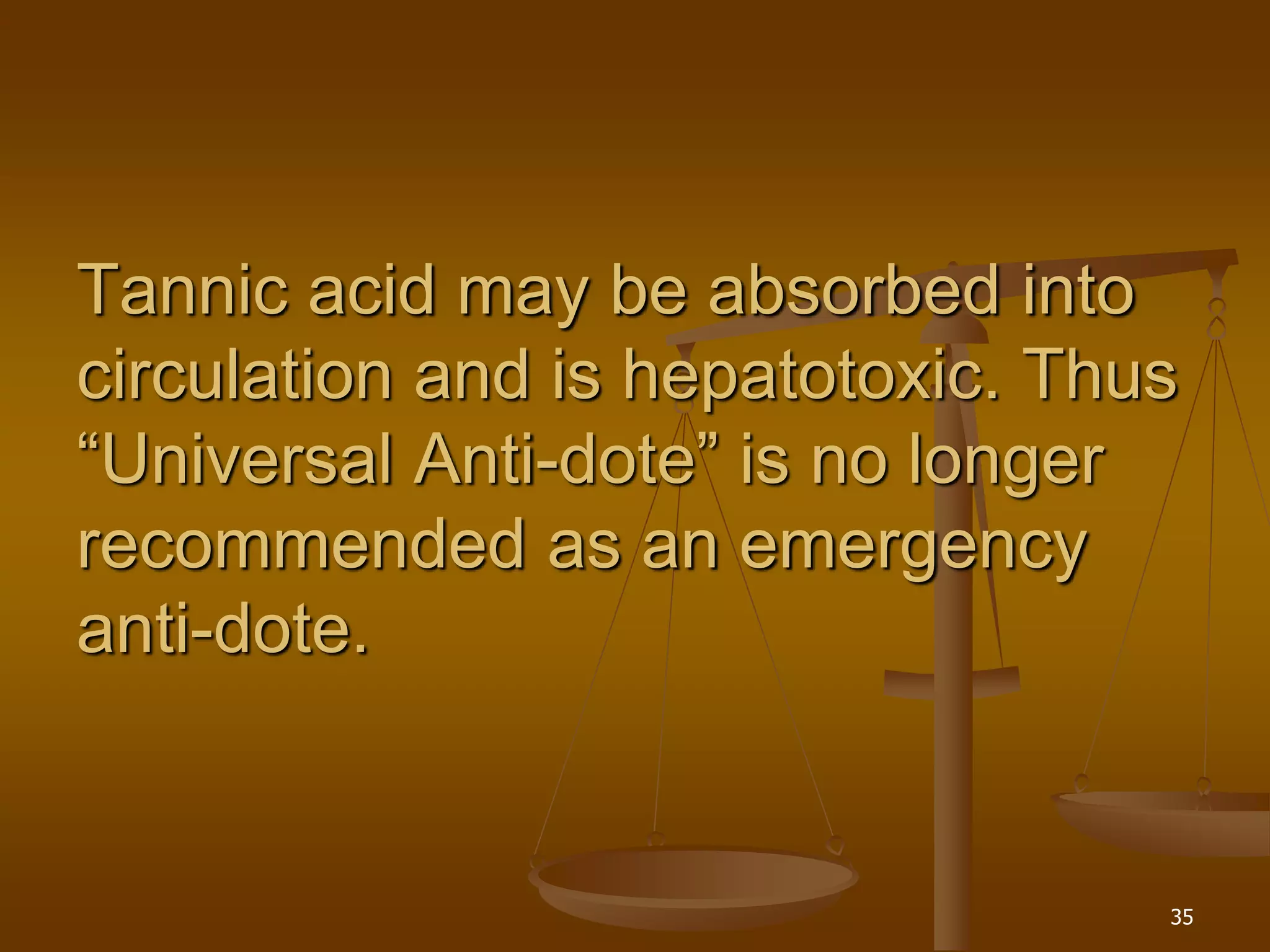 Principles of management in a case of poisoning part 1 | PPT