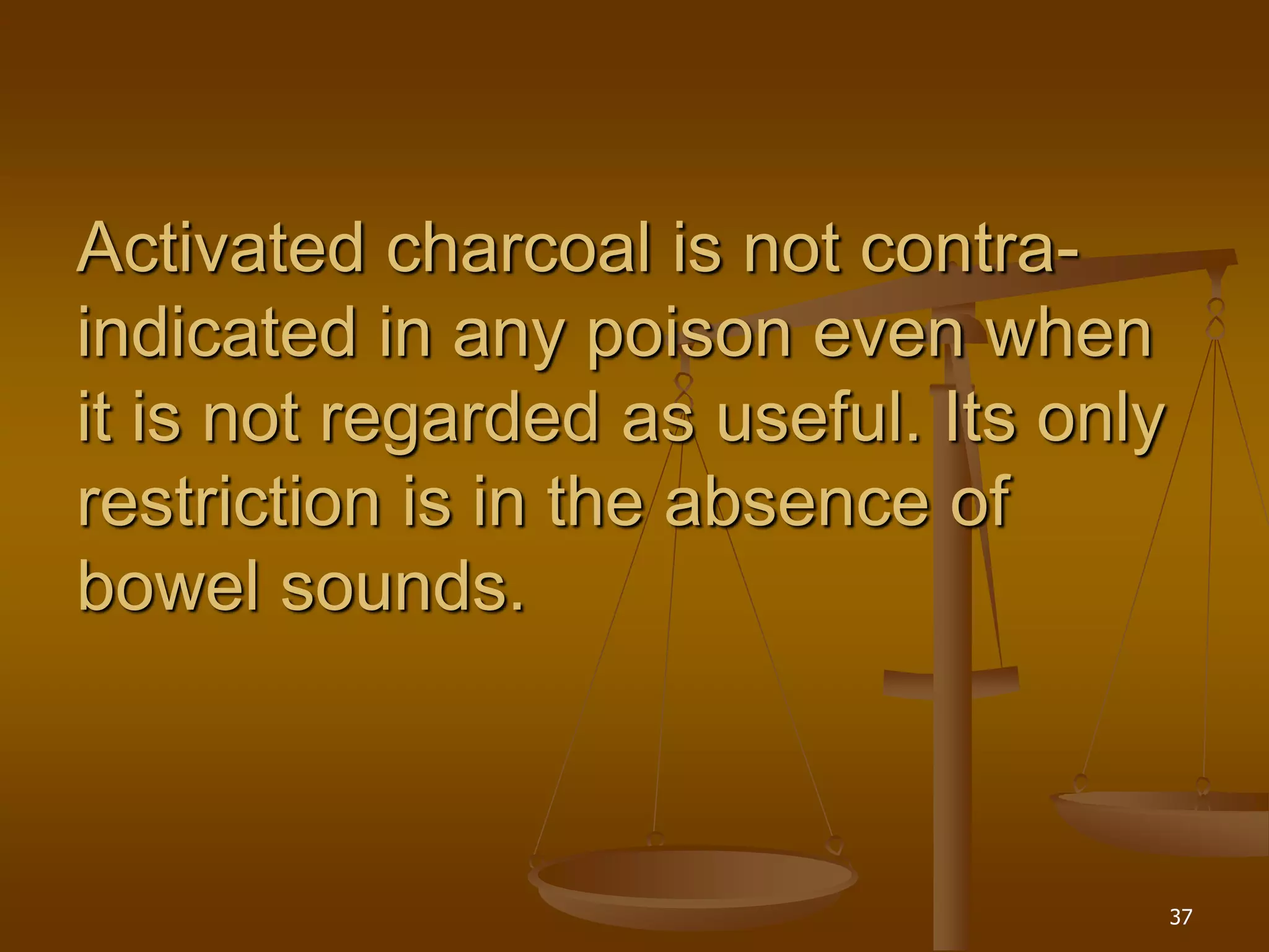 Principles of management in a case of poisoning part 1 | PPT