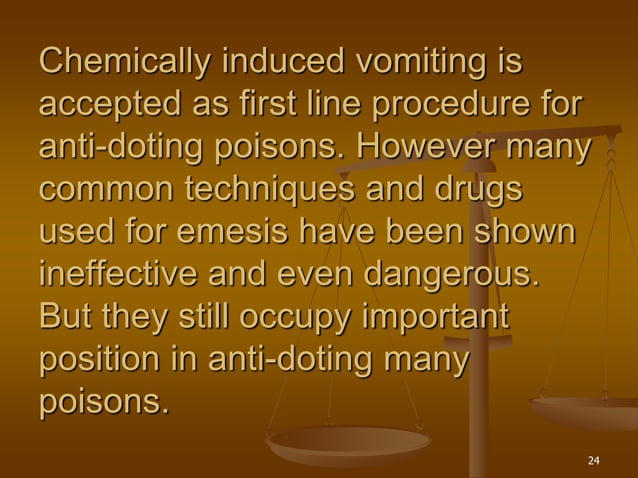 Principles of management in a case of poisoning part 1 | PPT
