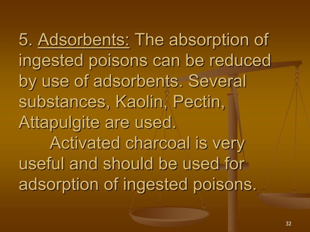 Principles of management in a case of poisoning part 1 | PPT