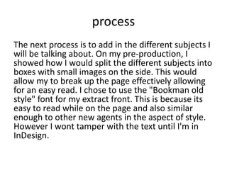 production reflection magazine | PPT