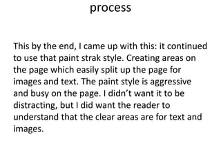 production reflection magazine | PPT