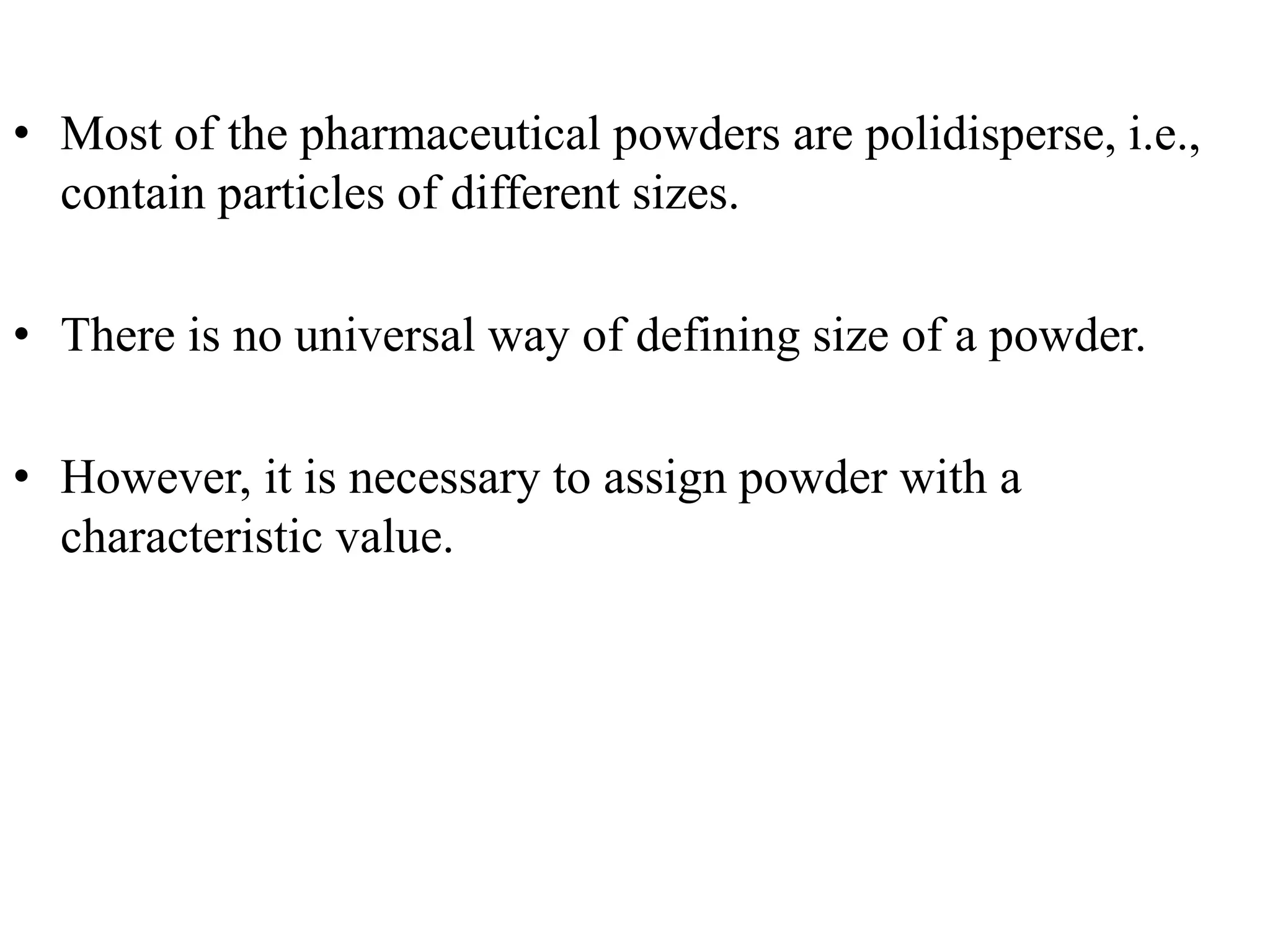 Micromeritics 1 - Physical Pharmacy | PPT