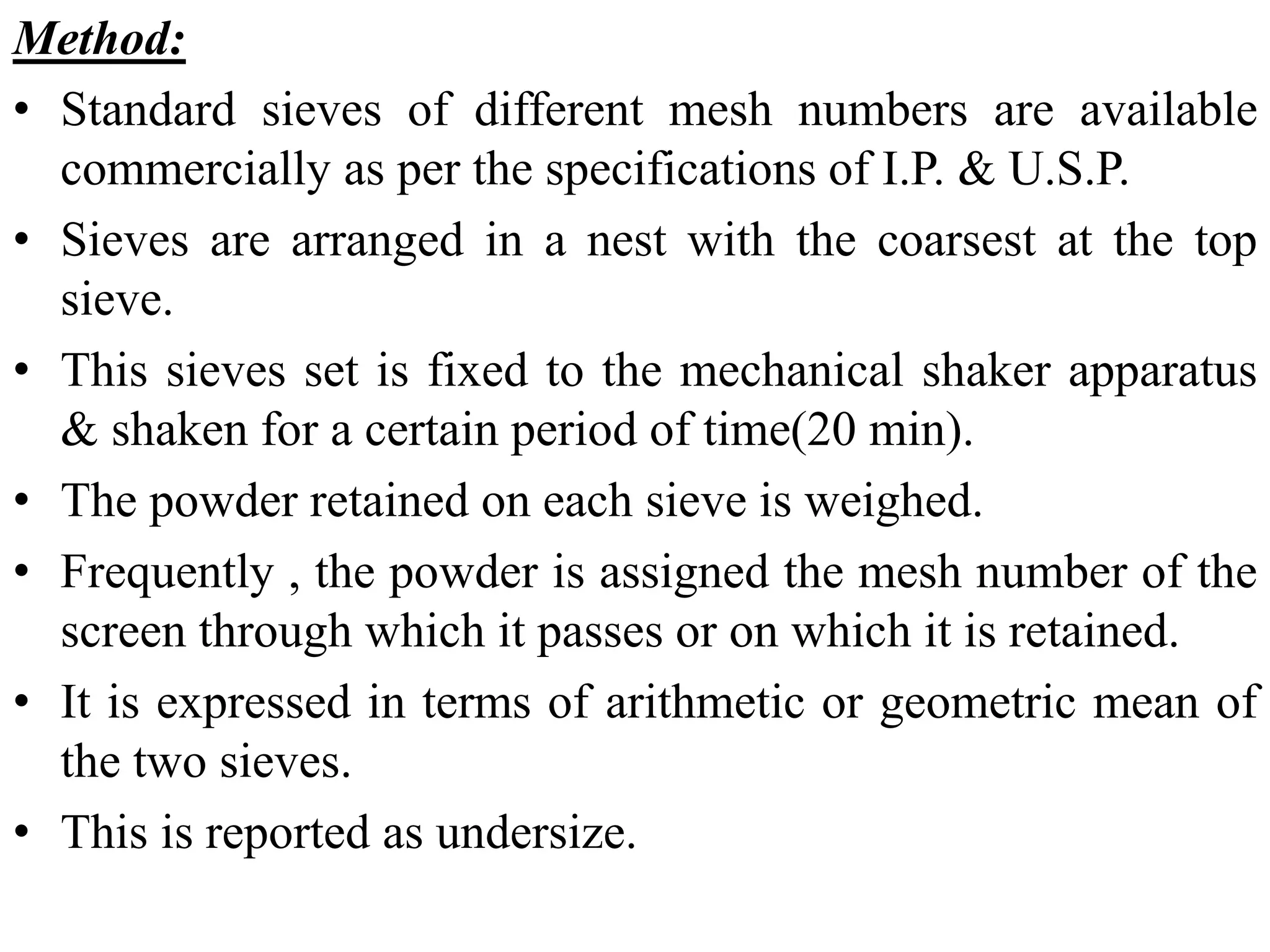 Micromeritics 1 - Physical Pharmacy | PPT