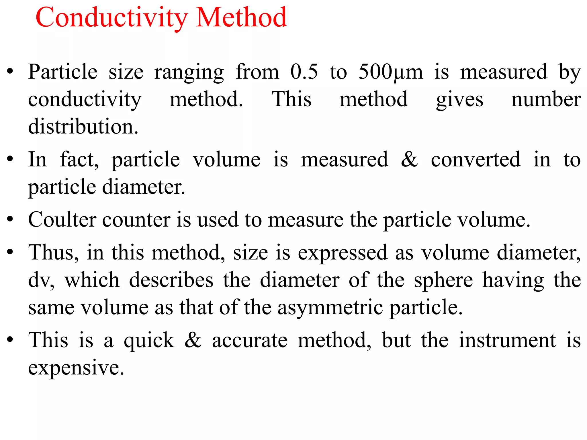Micromeritics 1 - Physical Pharmacy | PPT