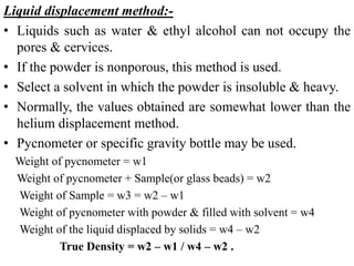 Micromeritics 1 - Physical Pharmacy | PPT