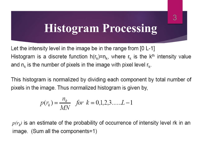 6.histogram processing | PPT
