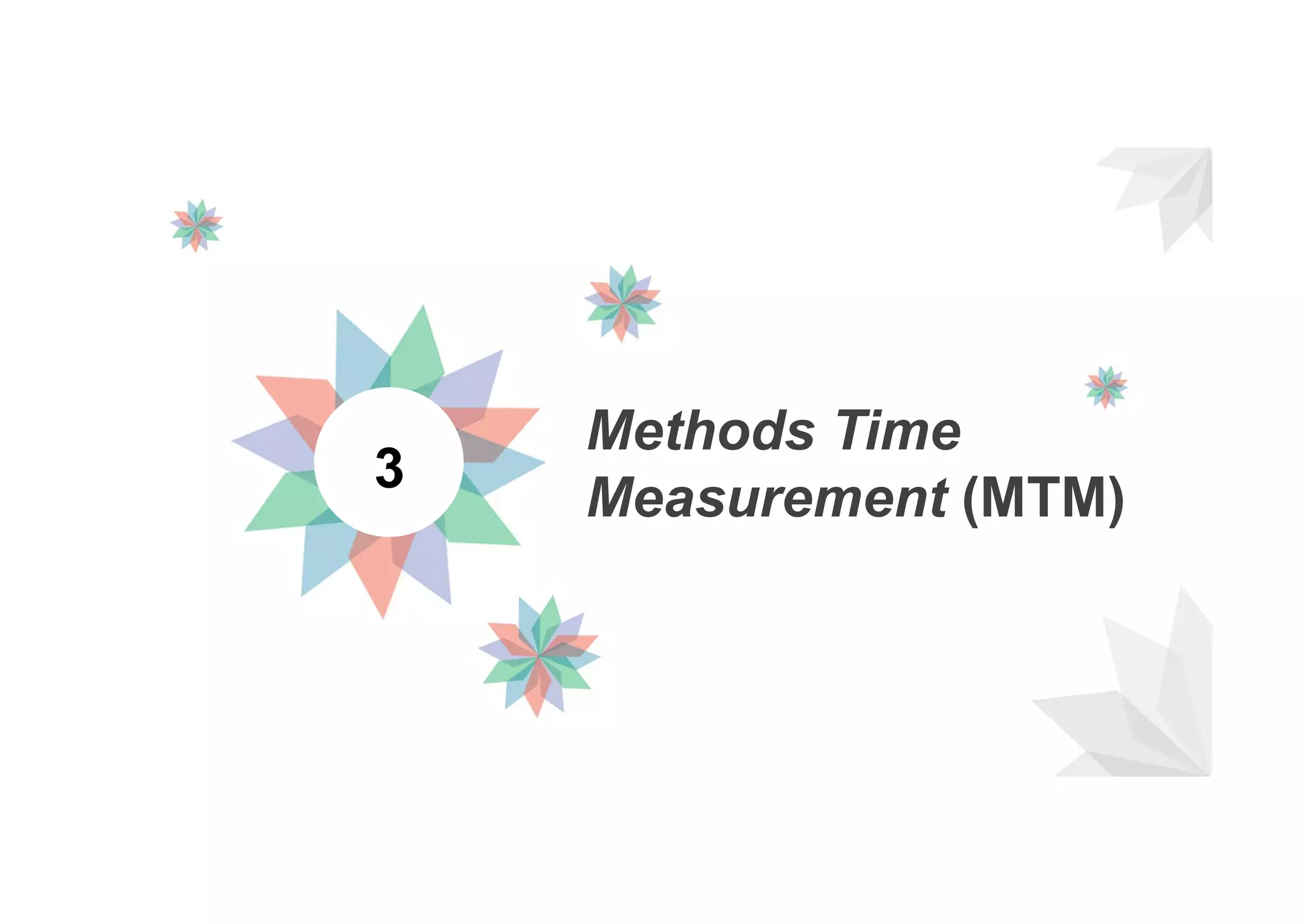 6.1. PENGUKURAN WAKTU KERJA TIDAK LANGSUNG METODE MTM | PDF
