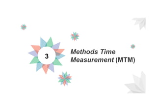 6.1. PENGUKURAN WAKTU KERJA TIDAK LANGSUNG METODE MTM | PDF