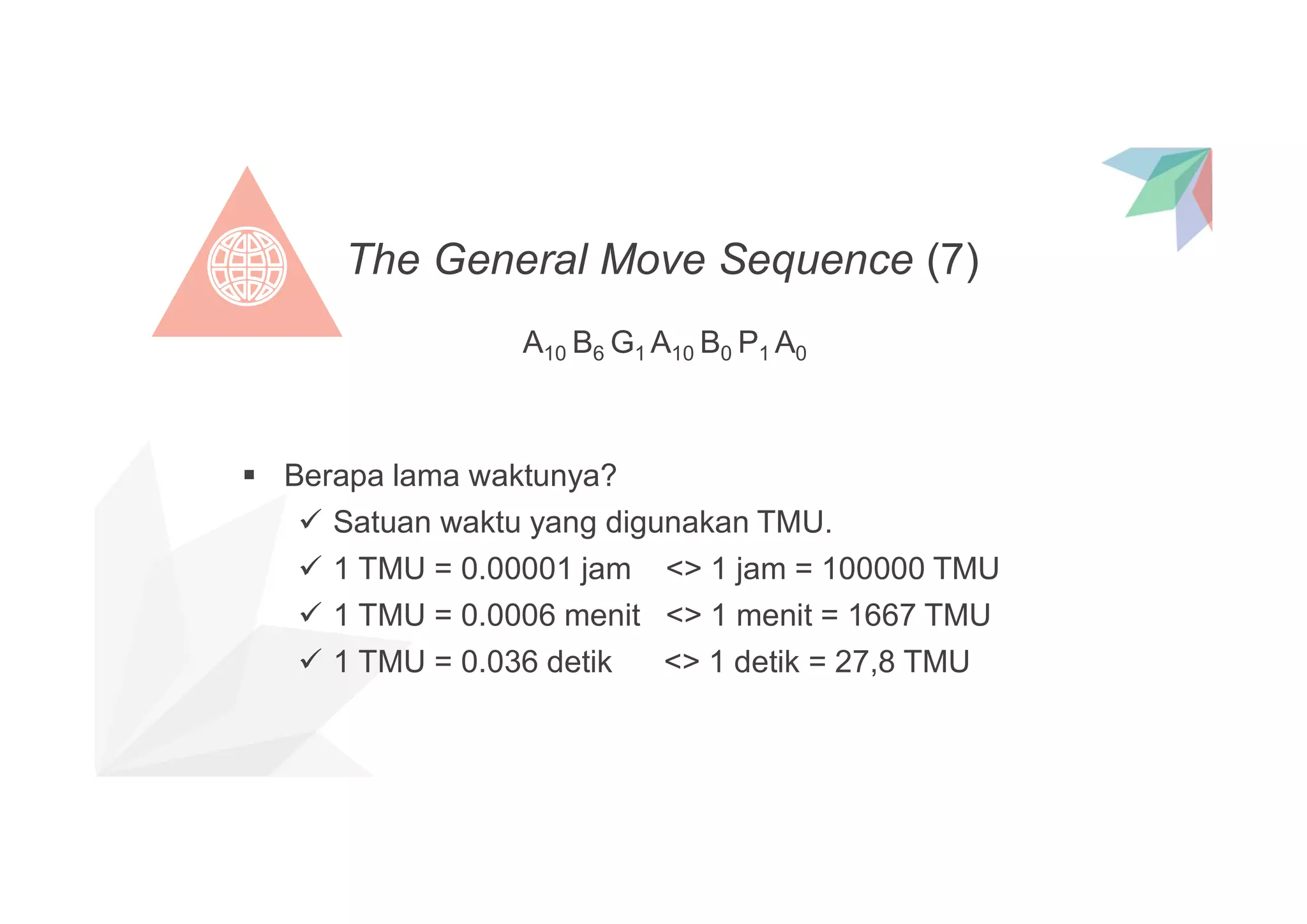 6.2. PENGUKURAN WAKTU KERJA TIDAK LANGSUNG MOST | PDF