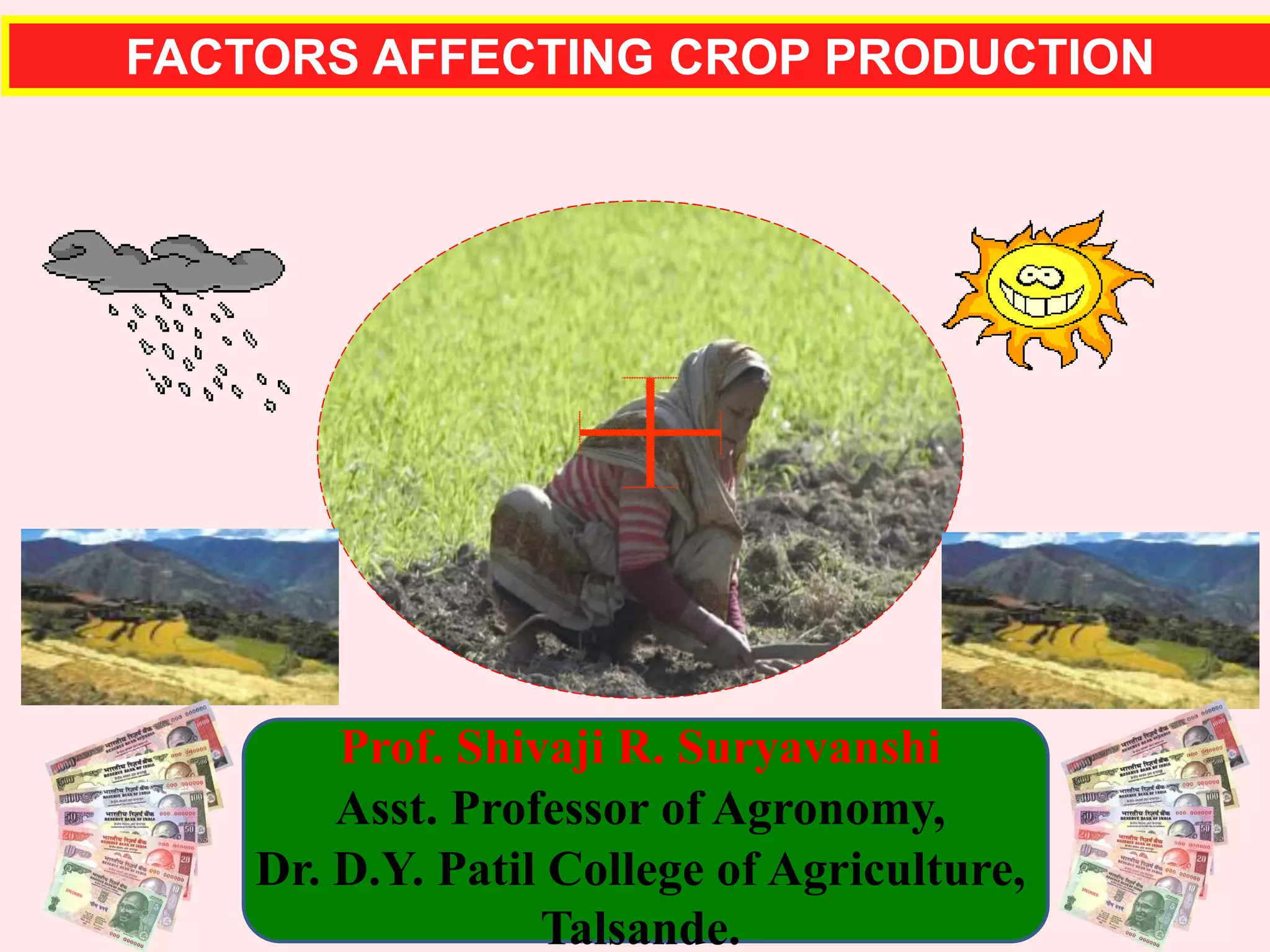 FACTORS AFFECTING CROP PRODUCTION | PDF