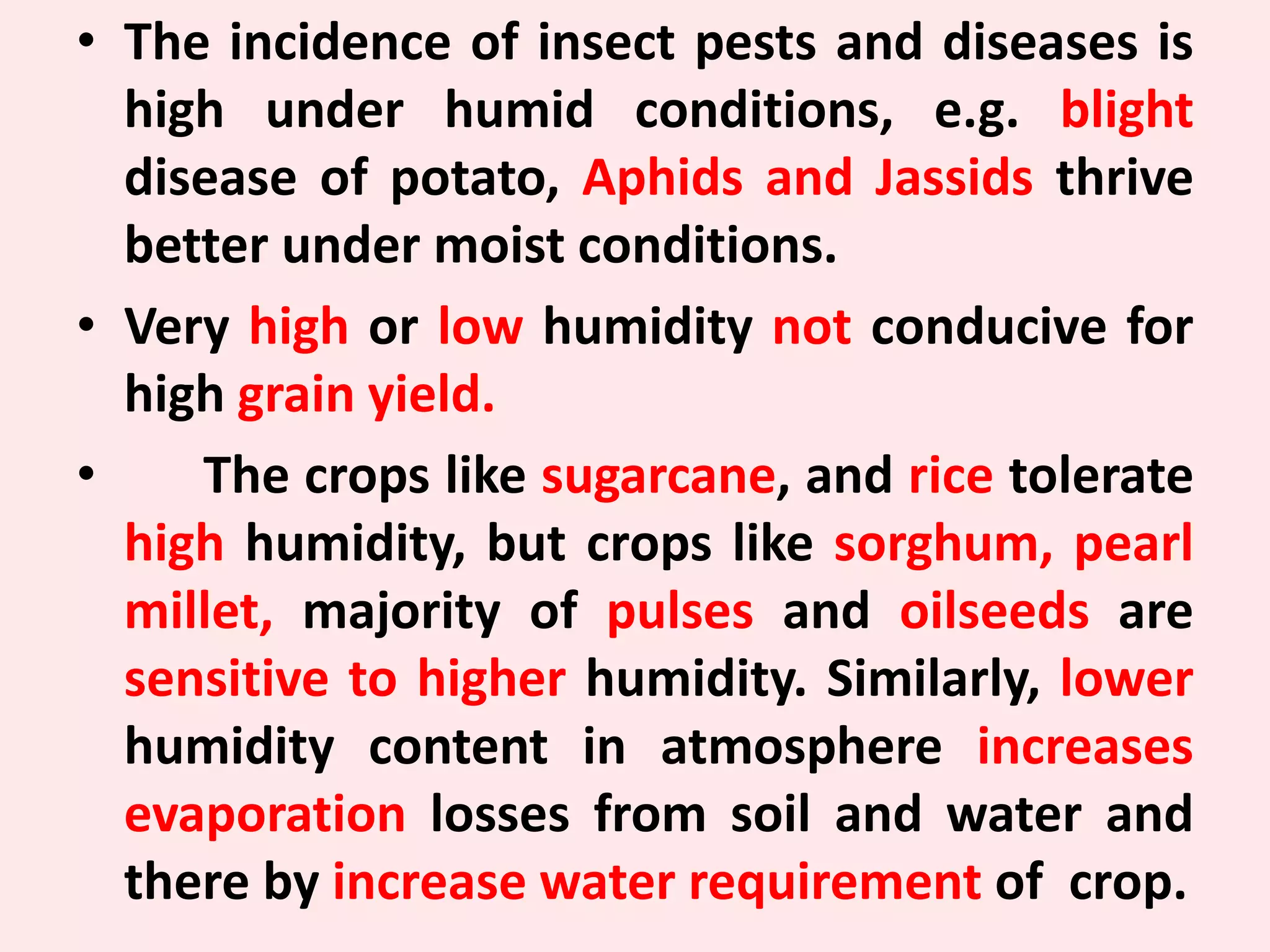 FACTORS AFFECTING CROP PRODUCTION | PDF