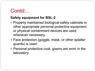 Clinical Laboratory Biosafety | PPT