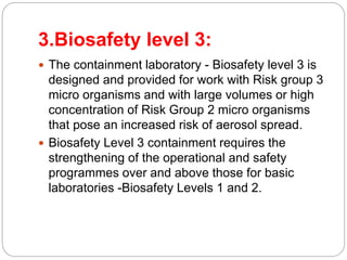 Clinical Laboratory Biosafety | PPT