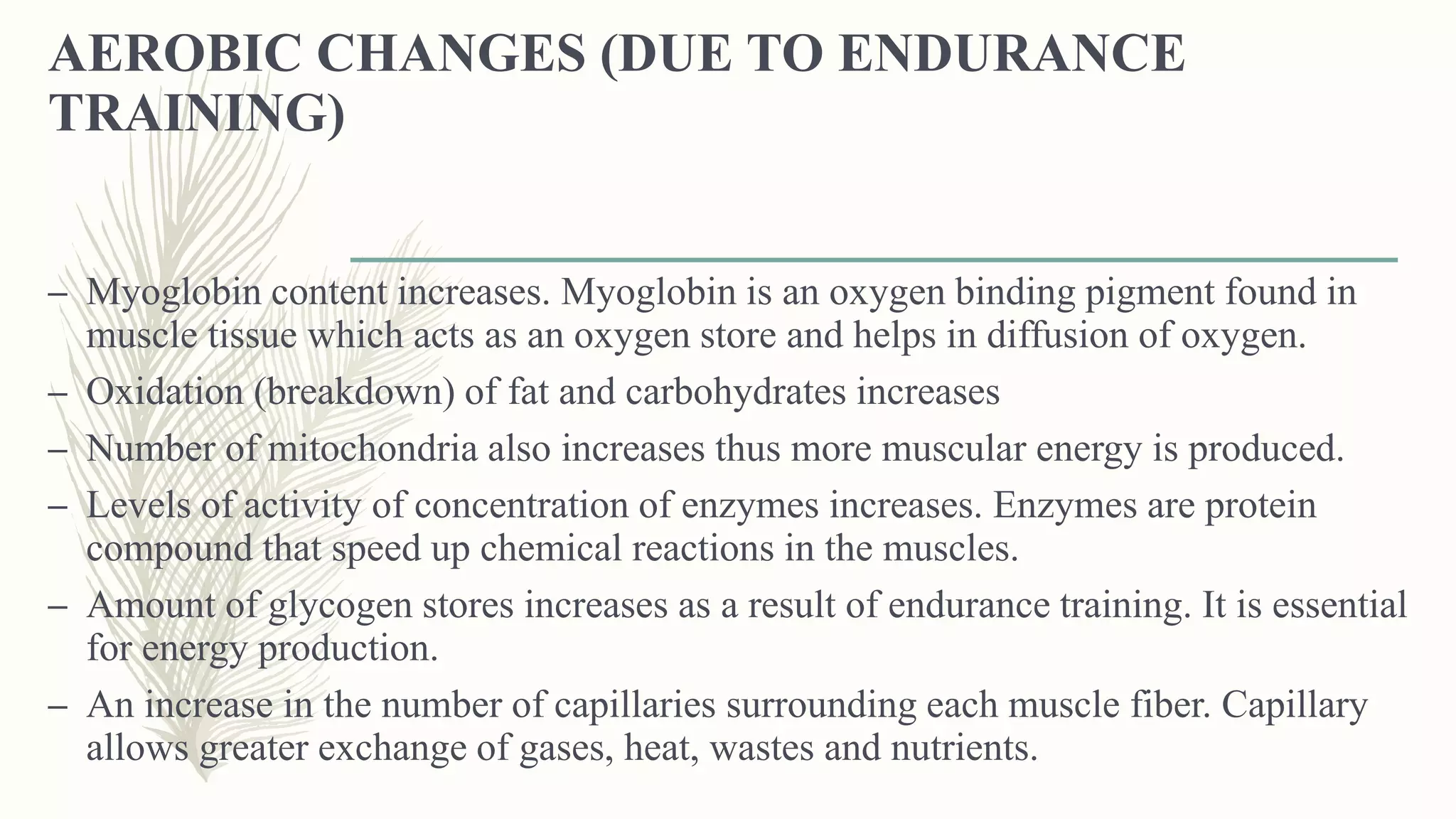 Exercise and Muscle | PPTX