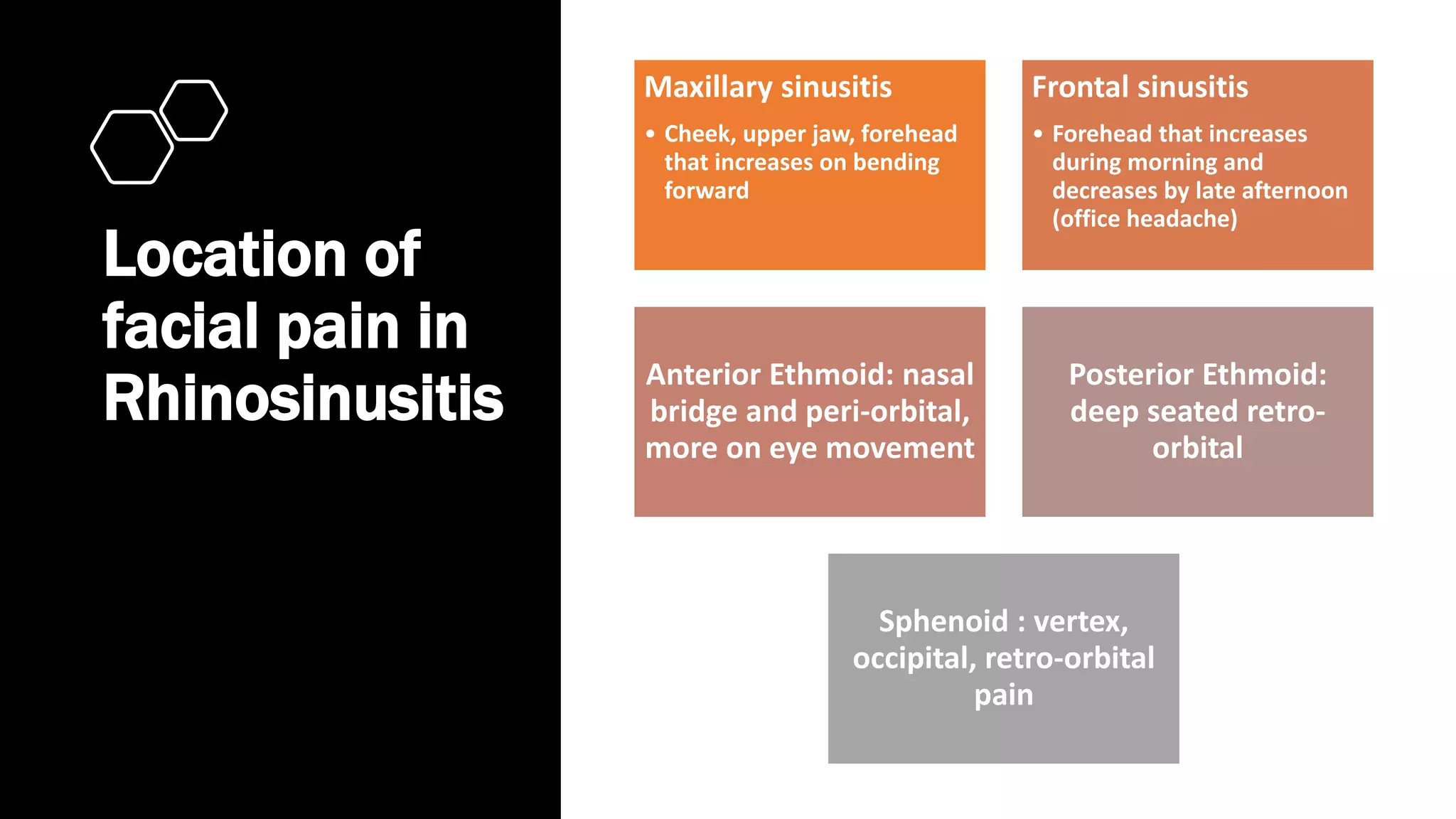 Rhinosinusitis: clinical features and diagnosis kk | PPTX