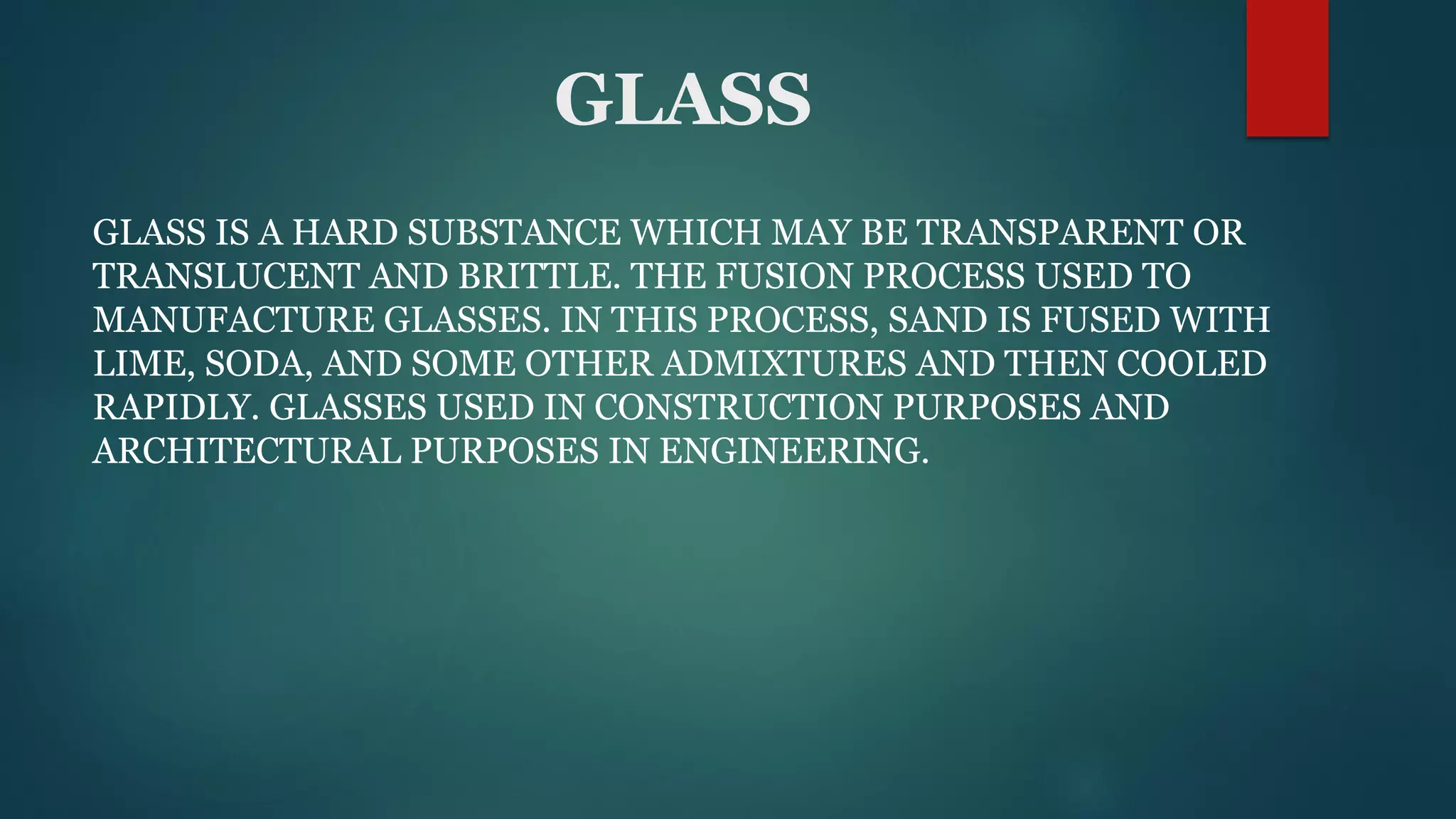 GLASS | PDF