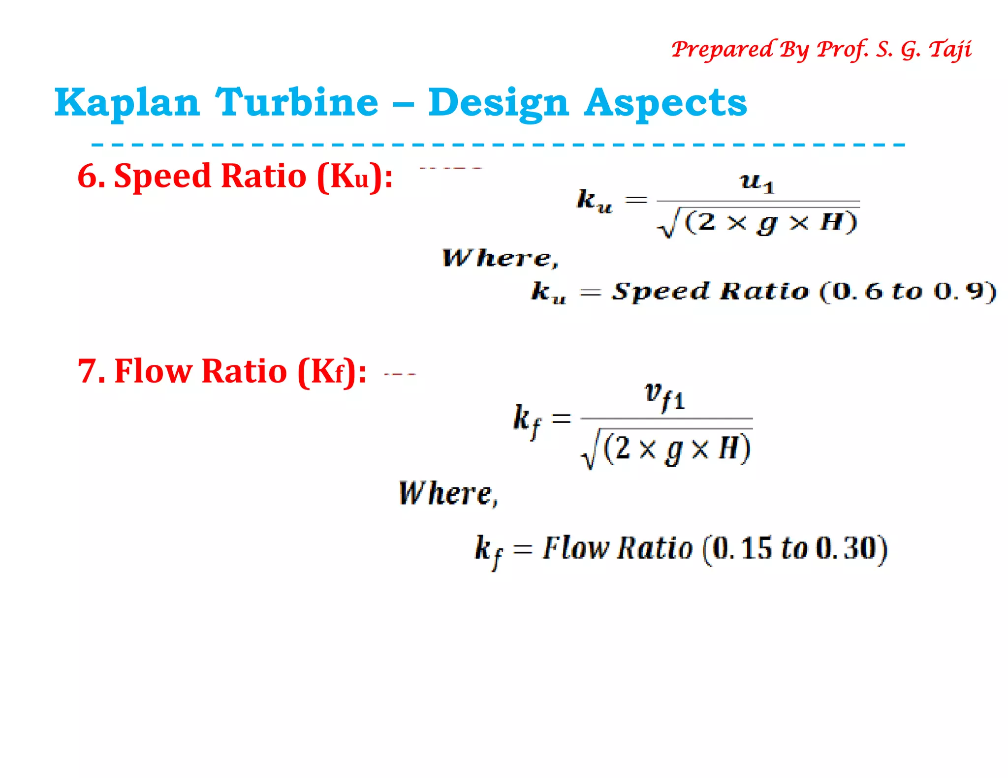 Kaplan Turbine - Design and Numerical | PDF