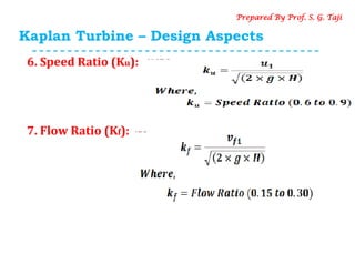 Kaplan Turbine - Design and Numerical | PDF