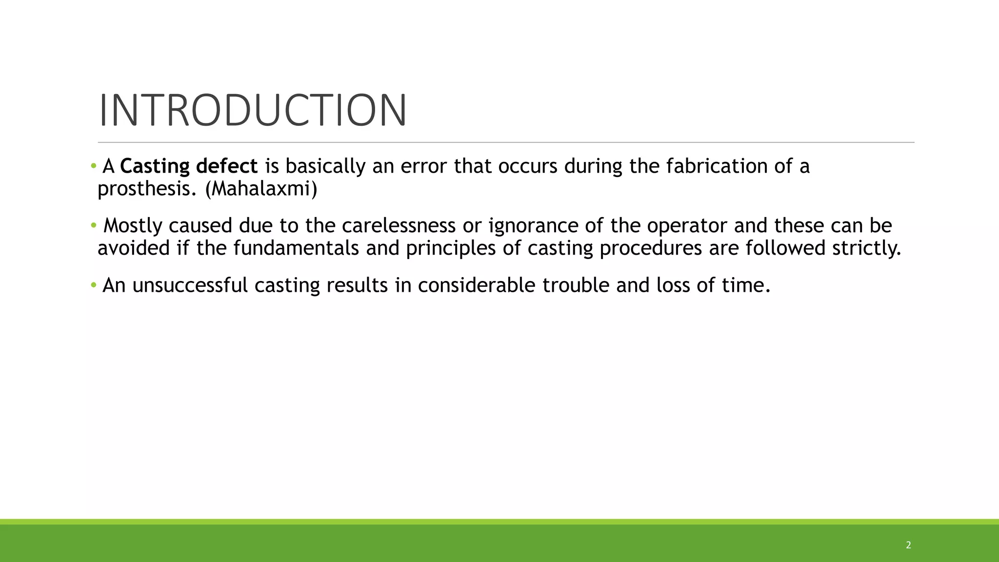 Casting defects | PDF