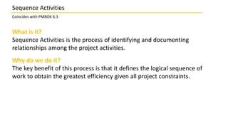 6.3 Sequence Activities | PPTX