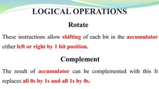 instruction set and classificaion | PPTX