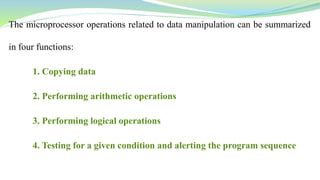 instruction set and classificaion | PPTX
