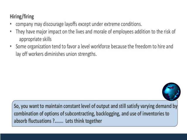 Production Strategy: Level & Chase Strategy _ Materi Training PPIC | PPTX