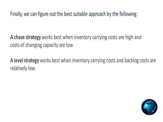 Production Strategy: Level & Chase Strategy _ Materi Training PPIC | PPTX