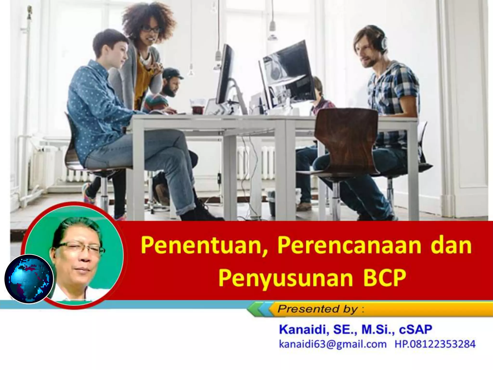 Penentuan, Perencanaan dan Penyusunan BCP _ Materi Training BCMS (with ISO 22301) | PPTX