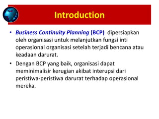 Penentuan, Perencanaan dan Penyusunan BCP _ Materi Training BCMS (with ...