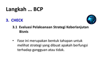 Penentuan, Perencanaan dan Penyusunan BCP _ Materi Training BCMS (with ...
