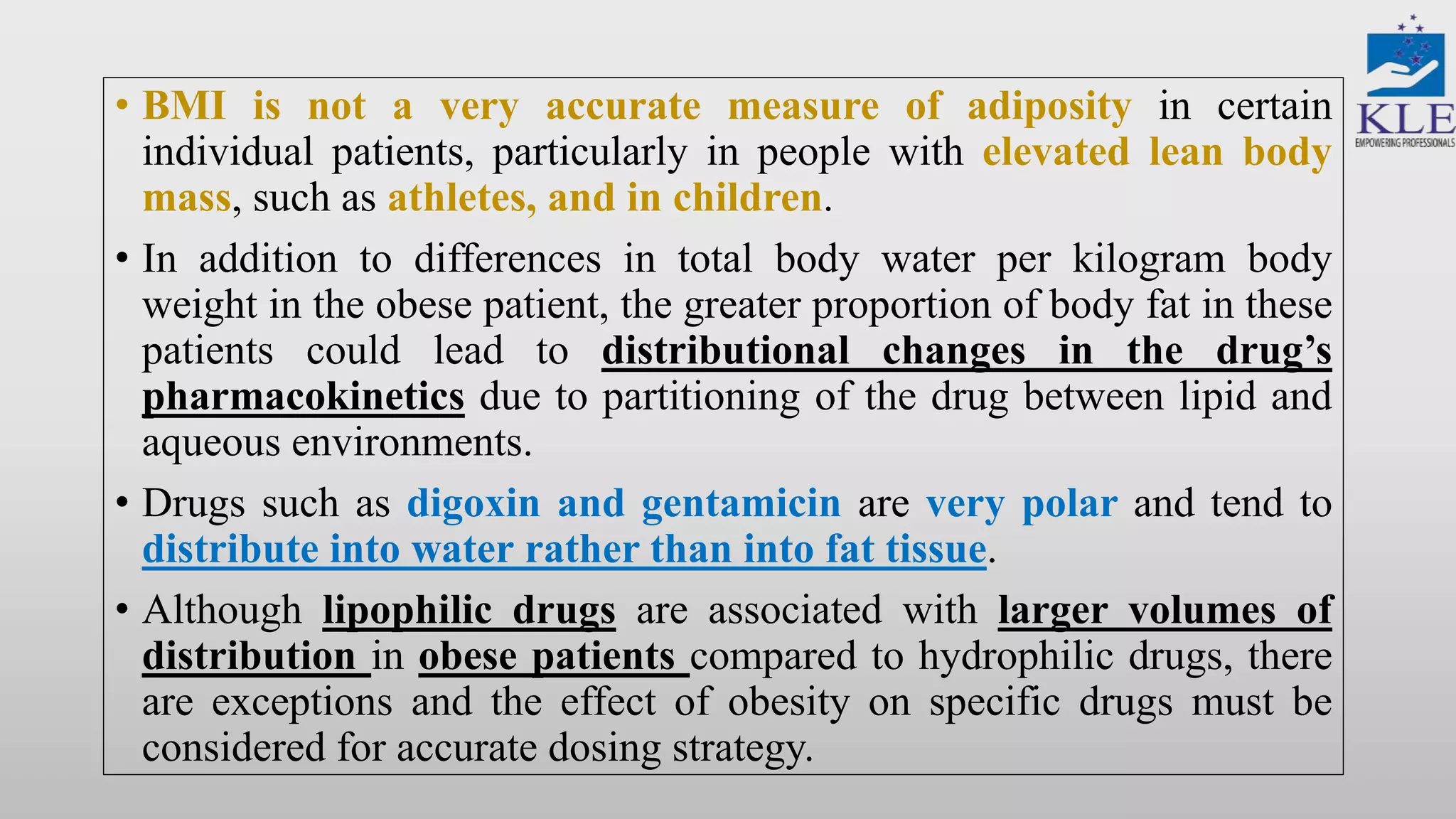 Dosing in obese patient | PPTX