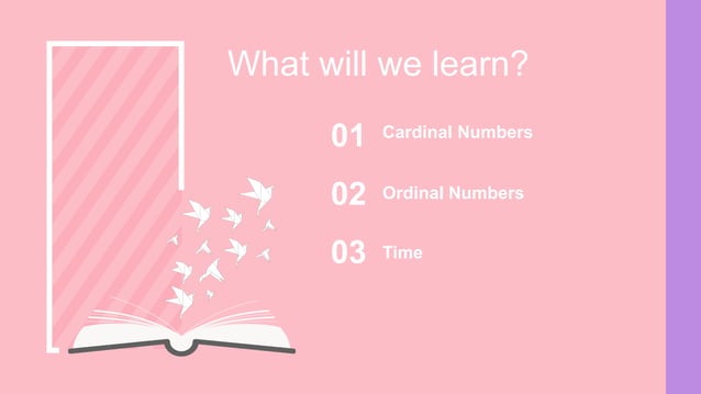 Numbers and time | PPTX