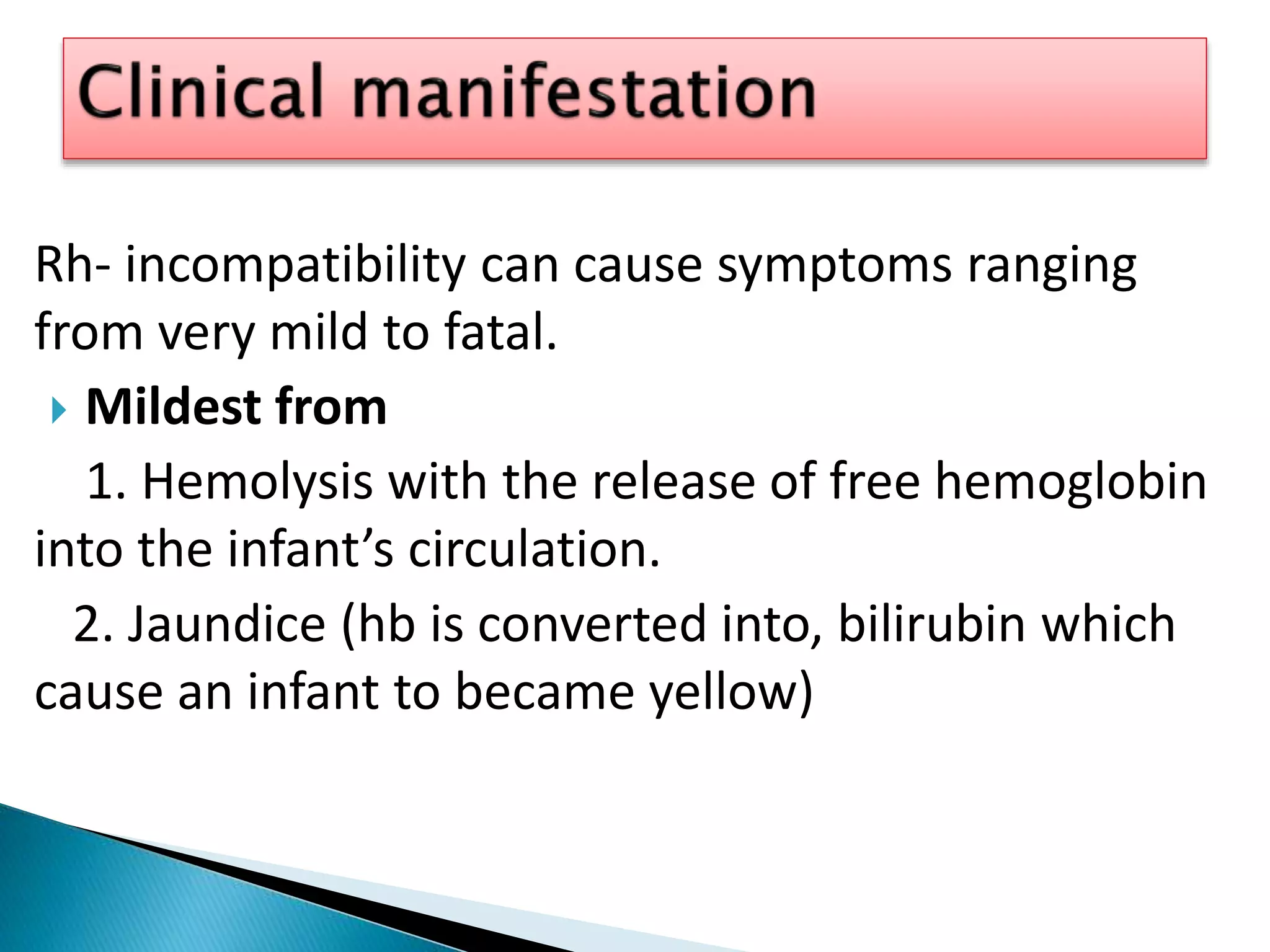 6. rh & abo incompatibility | PPTX