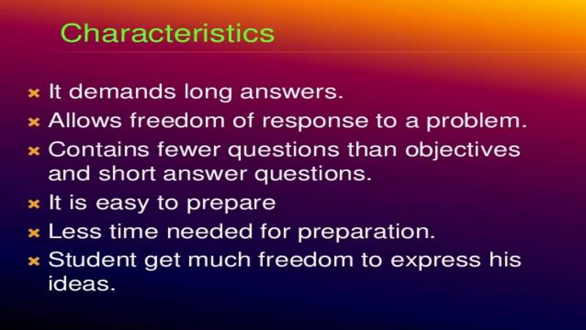 6. types of test items | PPTX