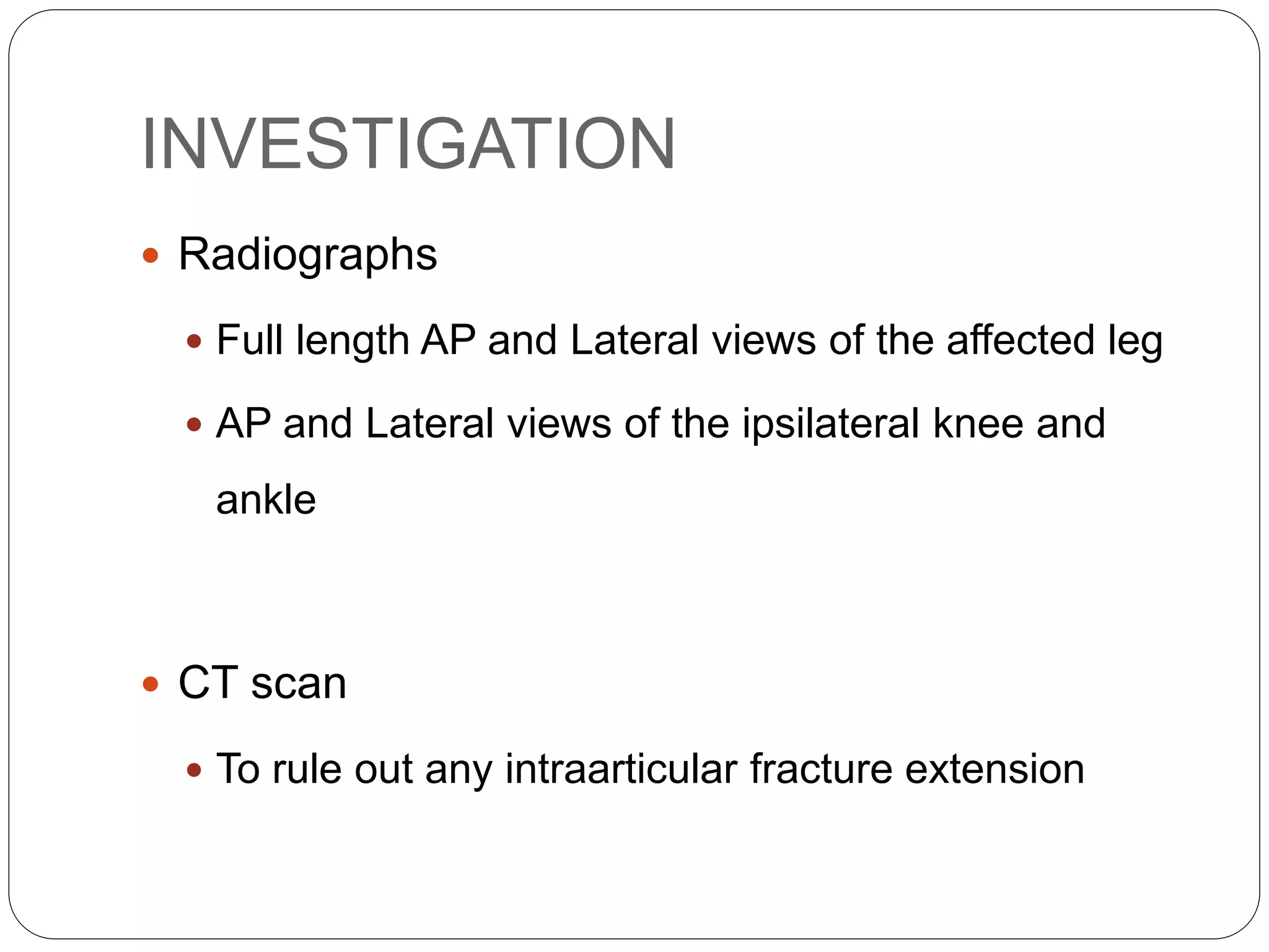 Fracture shaft of tibia | PPTX