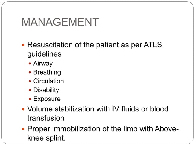 Fracture shaft of tibia | PPTX