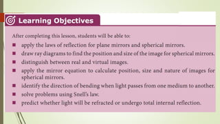 6. Pedagogy of Physical Science (Part II) - Light | PPSX
