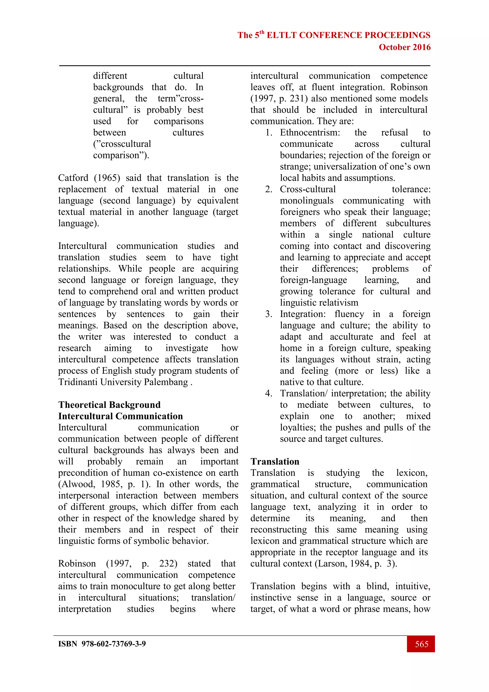 ELTLT CONFERENCE | PDF