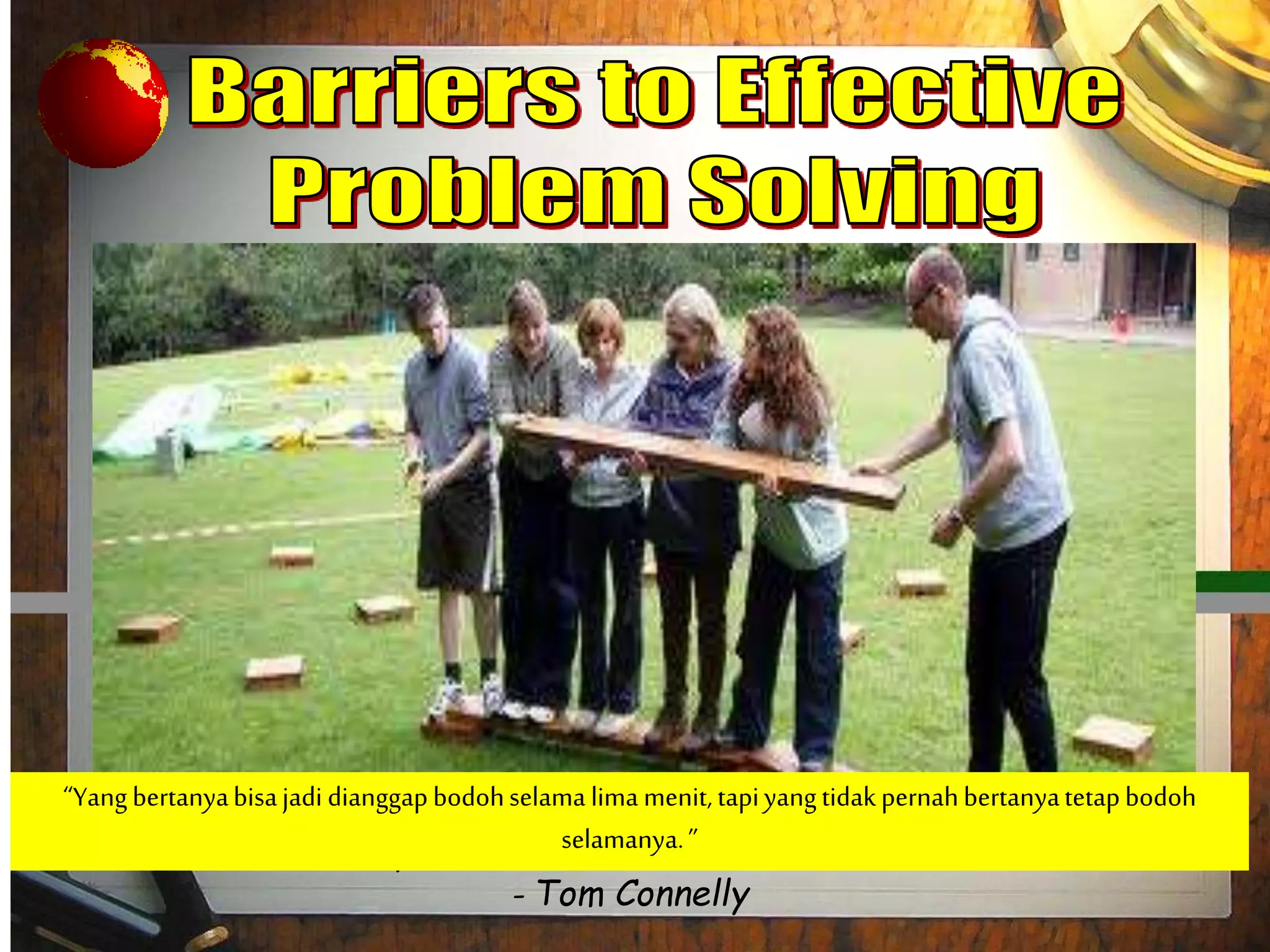 Empowering Steps in Problem Solving _ Materi Training "Mastering ...