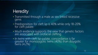 Cleft Lip and Cleft Palate | PPTX